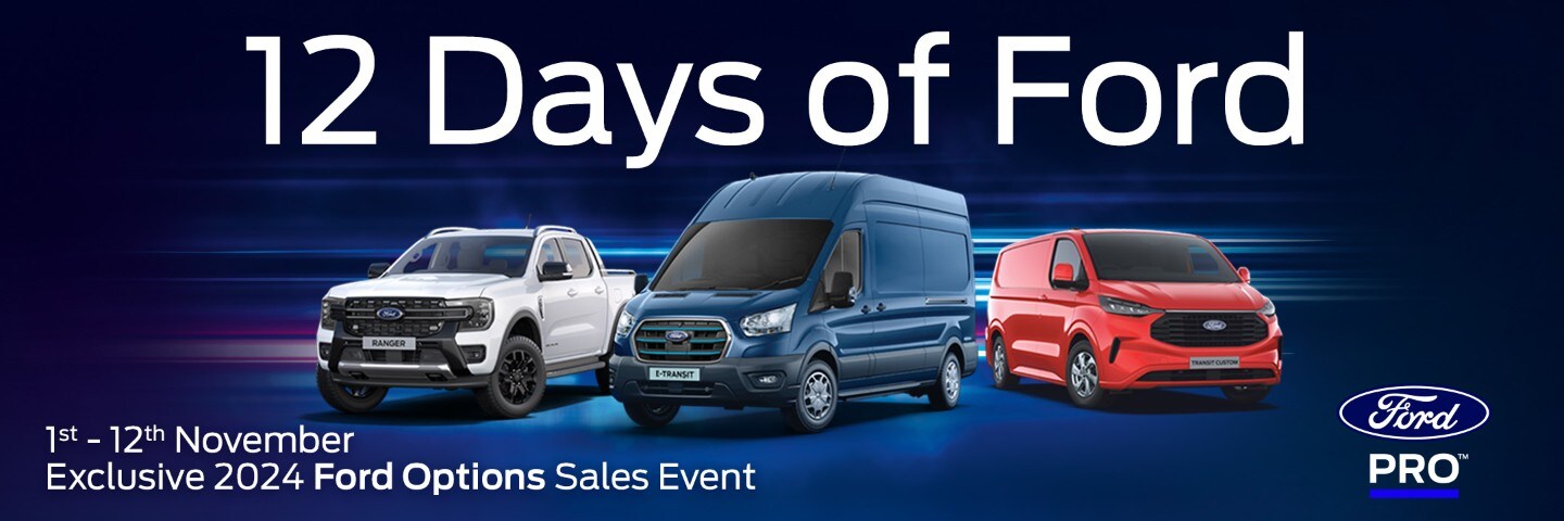 Pick-up truck and van promotions | Ford IE