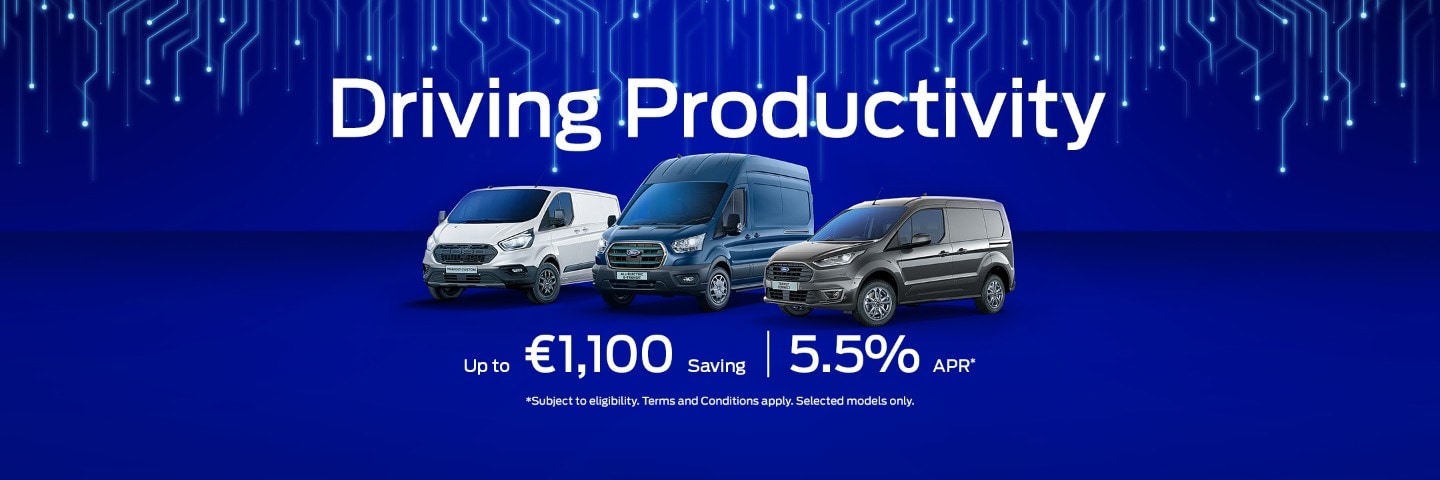 Driving Productivity – Commercial Vehicles Promotion | Ford IE