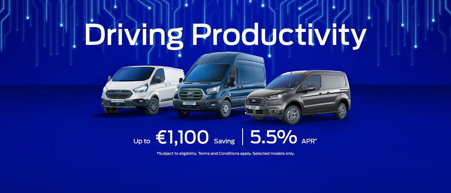 Ford Vans & Pick-ups - A Commercial Vehicle For Any Job | Ford IE