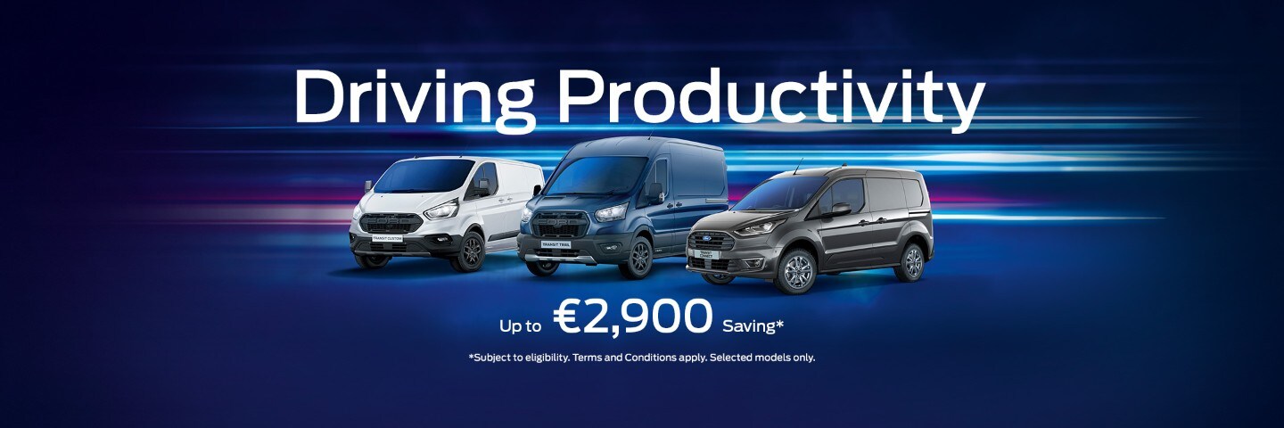Driving Productivity – Commercial Vehicles Promotion | Ford IE