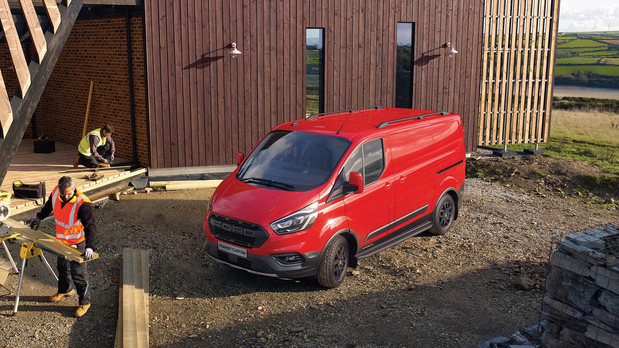 Ford Transit Custom van - Mid-sized panel van | Ford IE