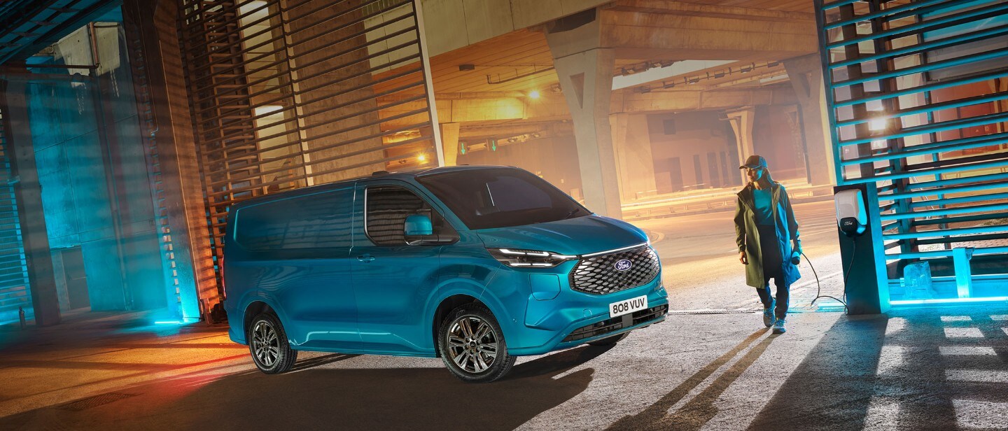 All-Electric Ford E-Transit Custom - Electric Van | Ford IE